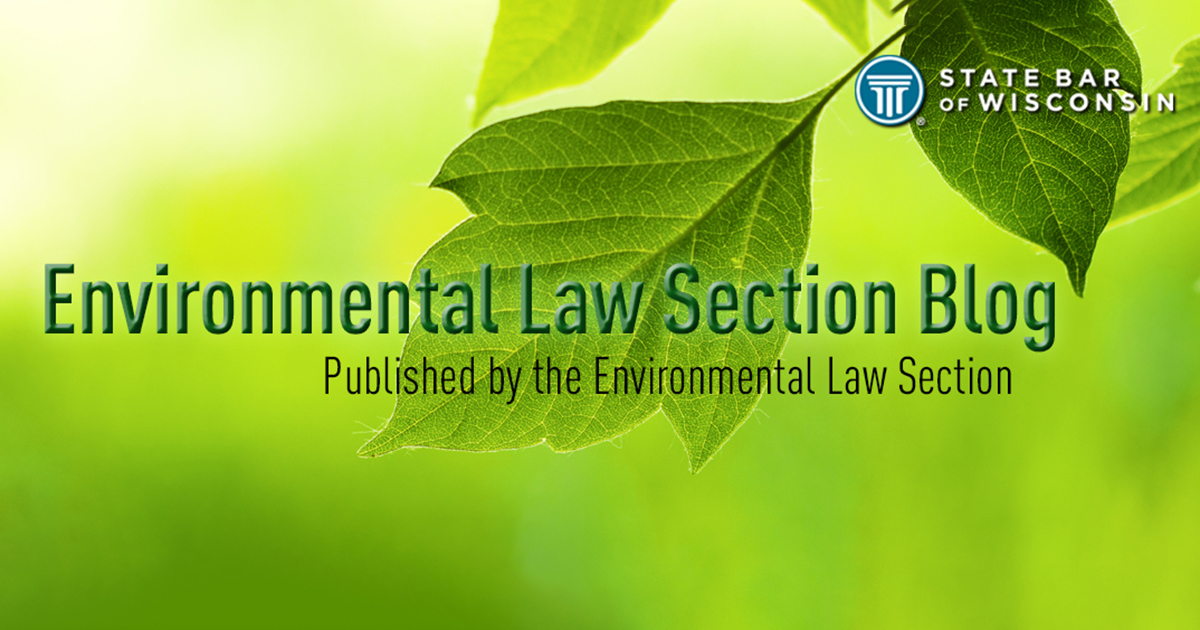 Environmental Law Section Blog: Resurgence of the Reasonable Use Rule:
